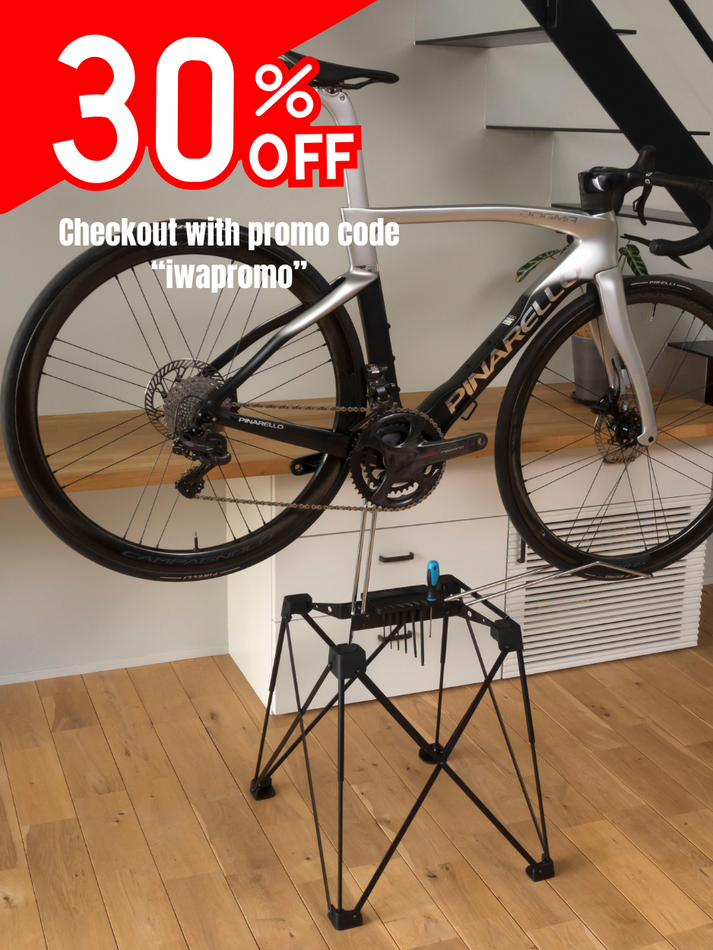 iWA1 PRO - Bike display and maintenance rack with pop up stand – Eddy ...